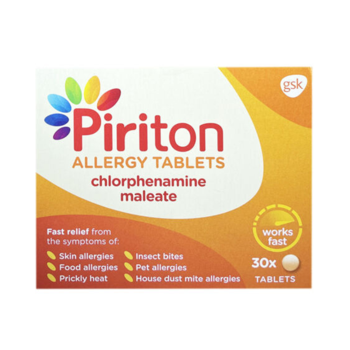 Buy Piriton - Allergy 30 Tablets P - Medaid Official Store – Medaid UAE