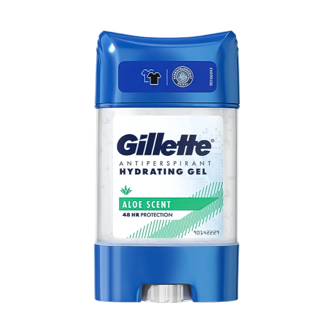 Buy Gillette Aloe Scent Hydrating Gel Deodorant For Him - 70ml - Medaid ...
