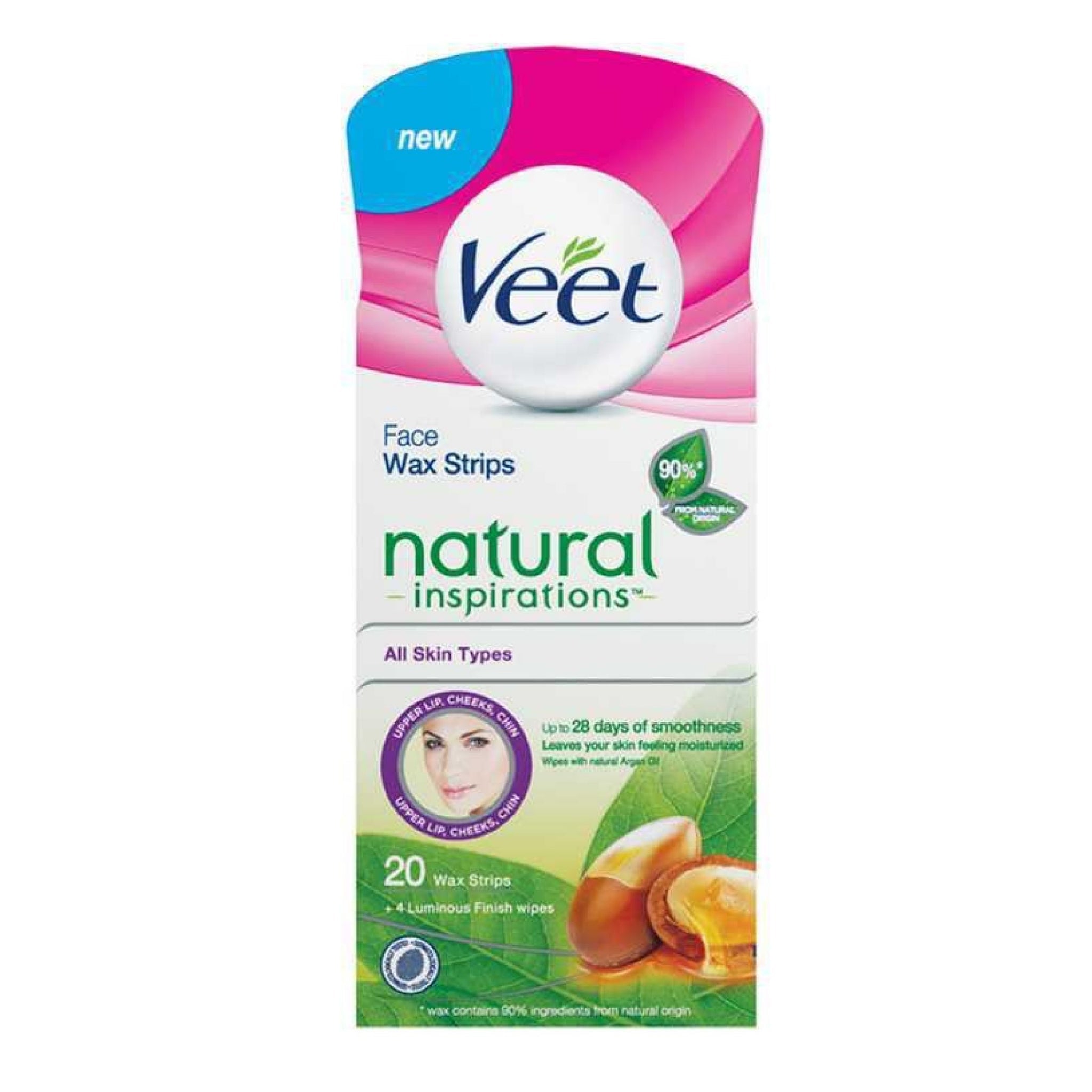 Buy Veet Wax Strips Natural Inspirations™ - Medaid Official Store ...